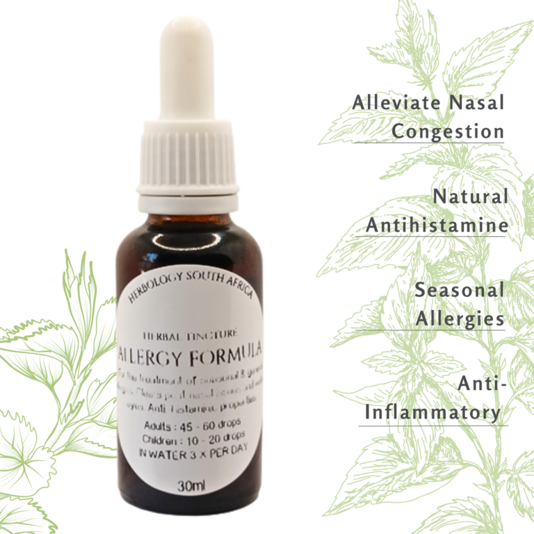 Herbology Allergy Tincture: Natural Antihistamine | Herbology South Africa